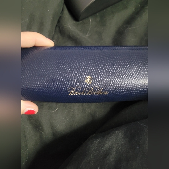 Brooks Brothers | Accessories | Prince Optics Blue Eyeglass Case | Poshmark
